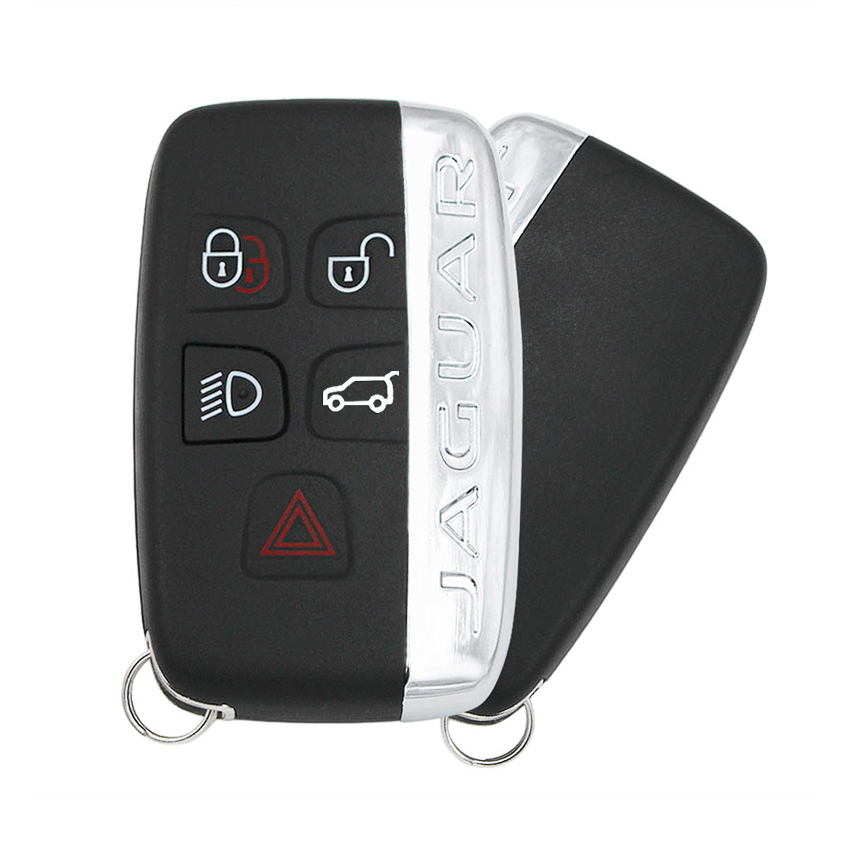 Control remoto llave de auto tarjeta inteligente para Jaguar 4 + 1 ...